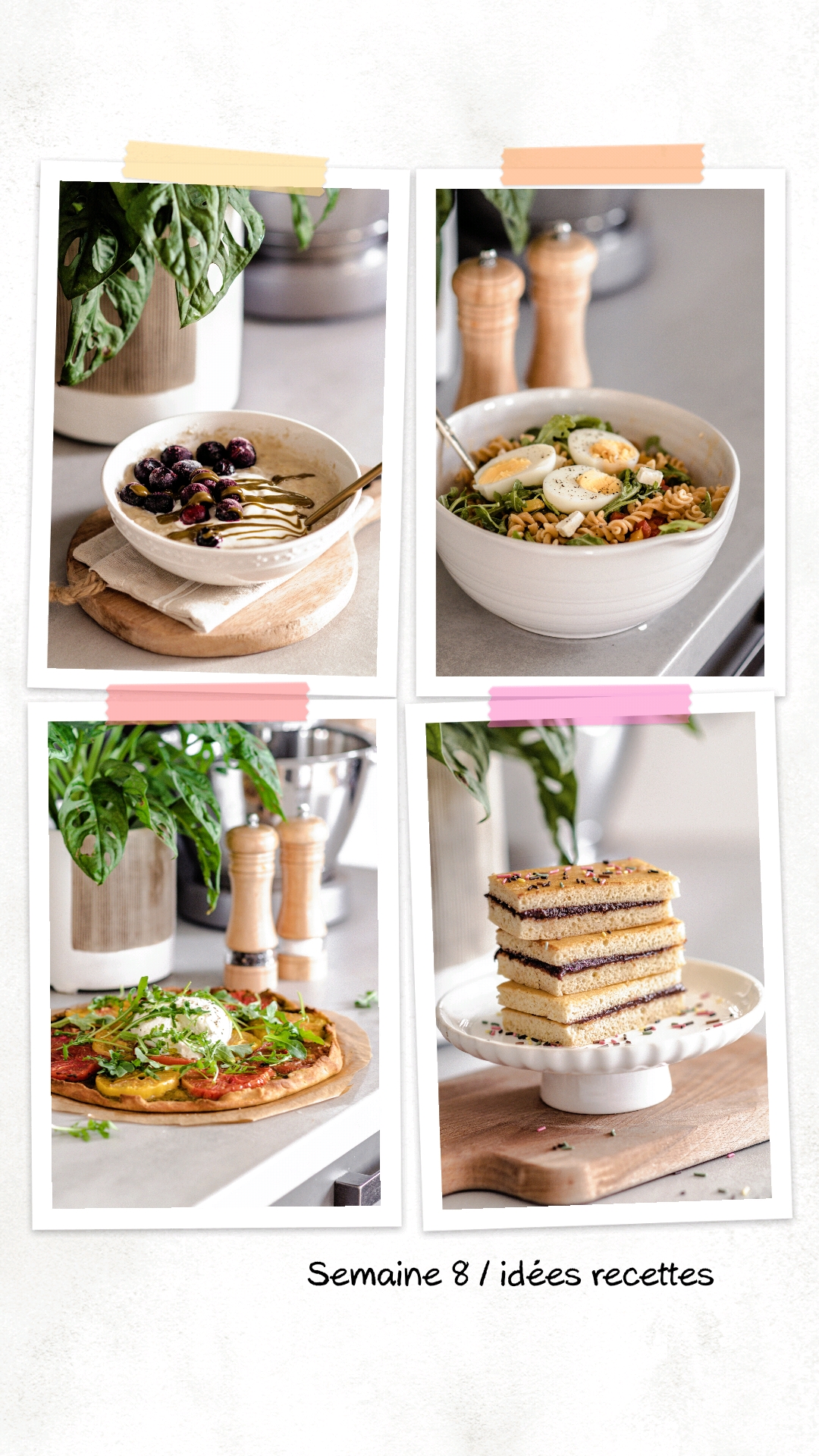 Idées recettes semaine #8 - Healthy Clemsy